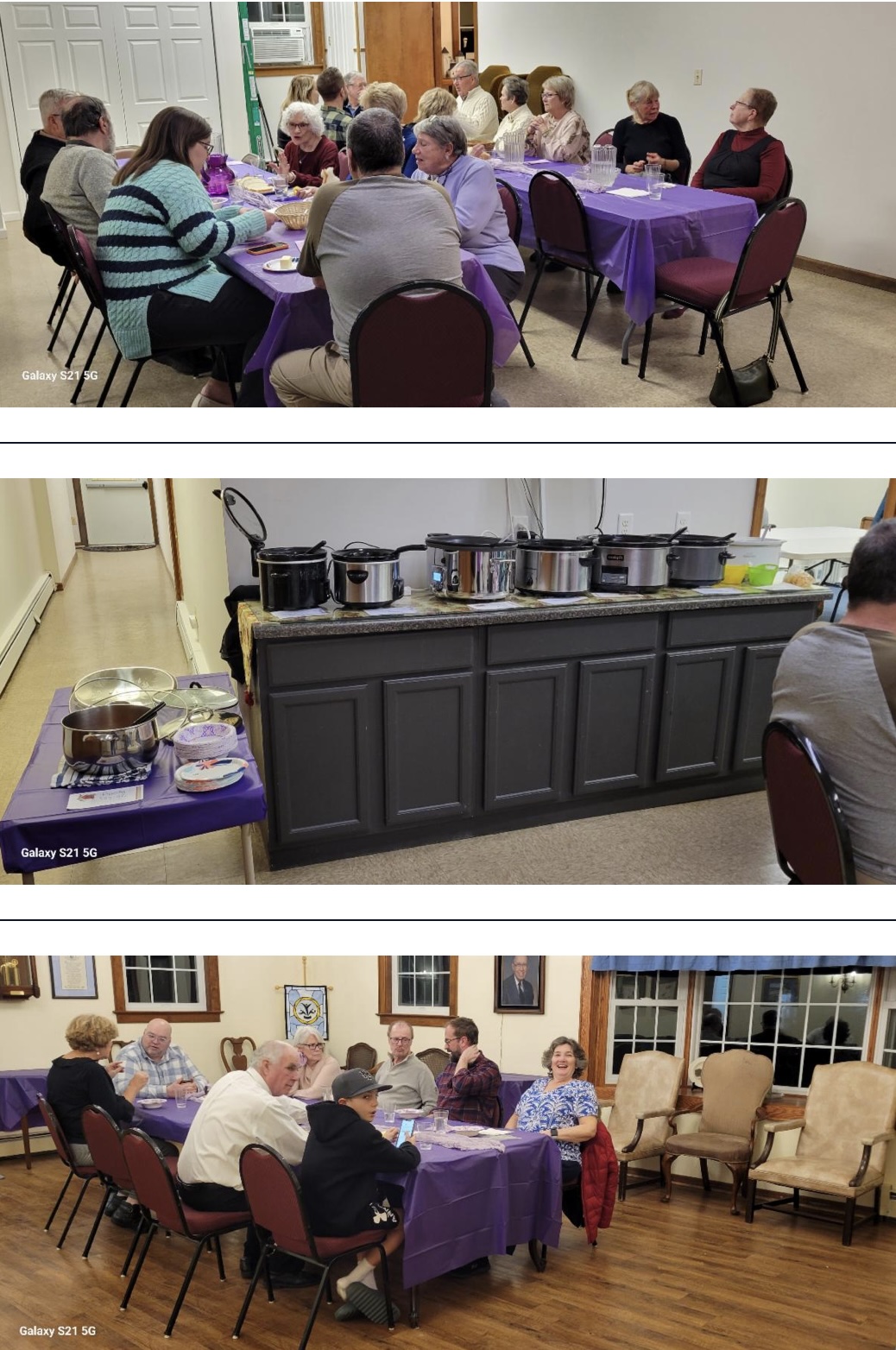 Ash Wednesday – Soup Supper and Fellowship – Point Pleasant Presbyterian